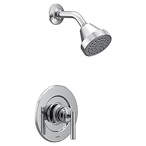 Moen Gibson Chrome Posi-Temp Pressure Balancing Eco-Performance Modern Shower Only Trim Valve Required, T2902EP