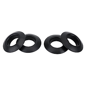 VGEBY 4Pcs Kayak Paddle Drip Rings, Paddle Oar Drip Rings Durability Practical Rubber Drip Rings for Kayak Canoe Rafting Paddles Shaft