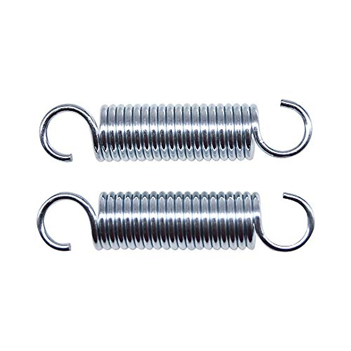 3-1/2inch Overall Length [3-1/4 Inside Hook to Hook] Recliner Sofa Chair Mechanism Tension Springs Replacement[Pack of 2] Silver