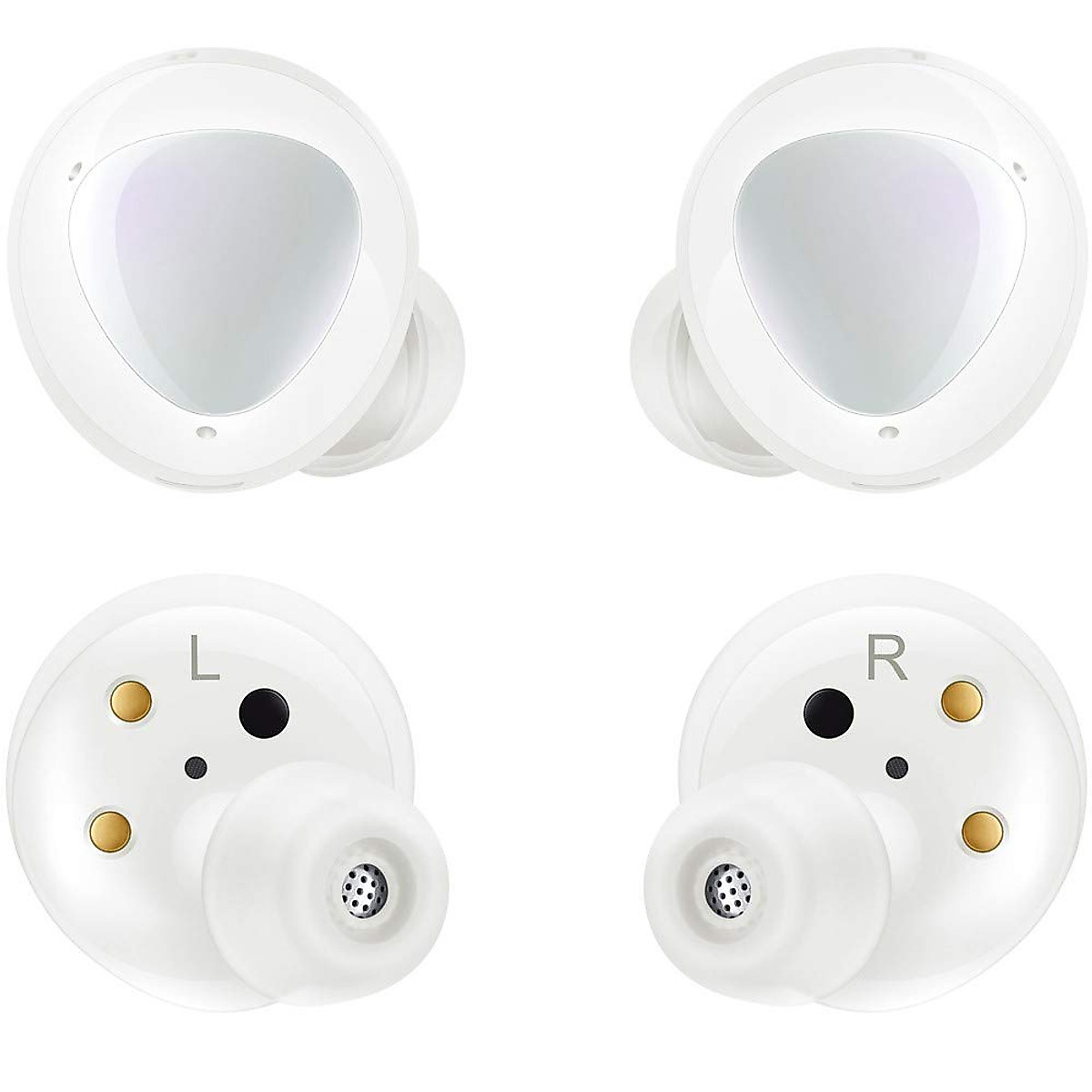 Samsung Galaxy Buds+ R175N True Wireless Earbud Headphones - White (Renewed)