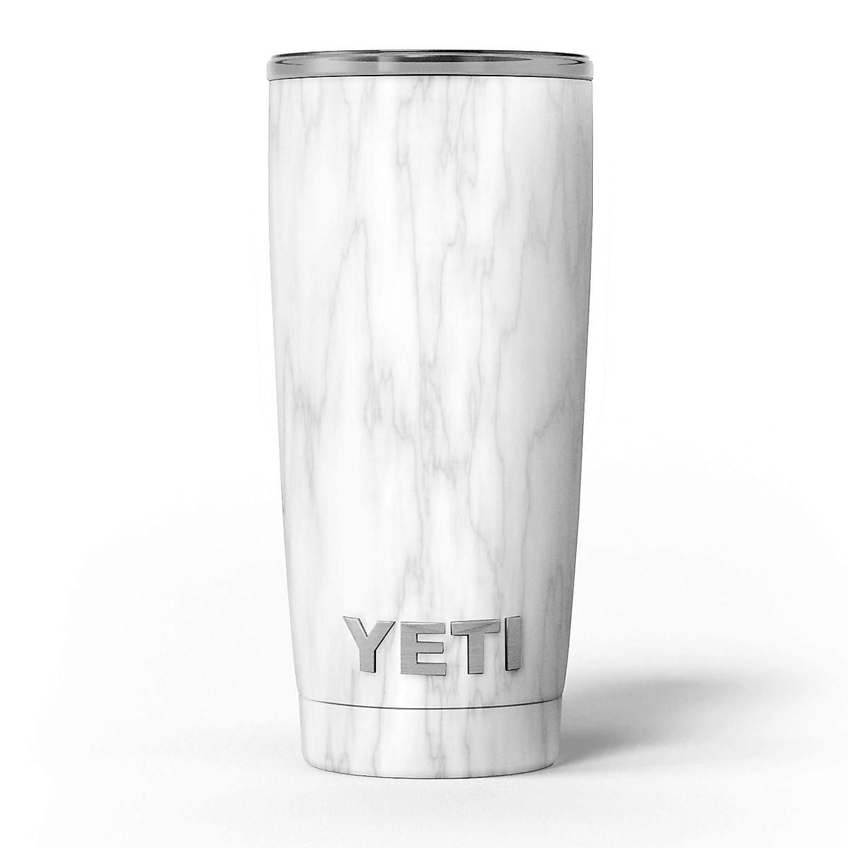Design Skinz Slate Marble Surface V61 - Skin Decal Vinyl Wrap Kit Compatible with The Yeti Rambler Cooler Tumbler Cups