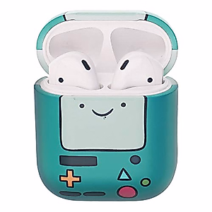 WiLLBee Adventure Time Compatible with AirPods Case Protective Hard PC Shell Cute Cover - Lovely BMO