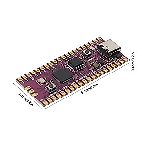 Microcontroller Board, Microcontroller Module 16MB QSPI Flash Memory 264KB Professional Low Power Consumption USB C Interface Dual Core for Game Console