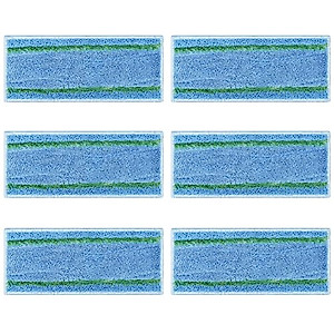 Extolife 6 Pack M6 Mopping Wet Pads for iRobot Braava Jet m6 (6110) (6012) (6112) (6113) Ultimate Robot Mop, Washable and Reusable Microfiber Deep Clean Wet Pads