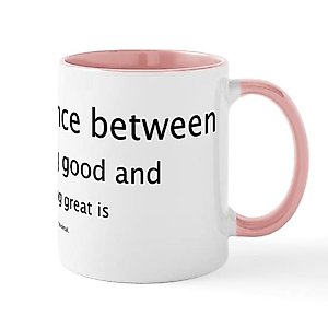 CafePress Attention To Detail Mug Ceramic Coffee Mug, Tea Cup 11 oz