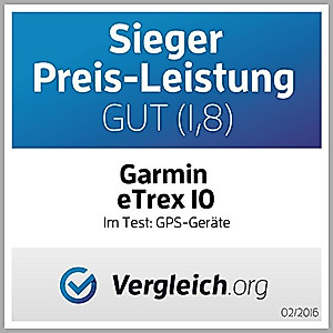 Garmin 010-00970-00 eTrex 10 Worldwide Handheld GPS Navigator