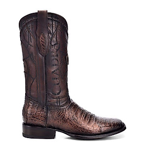 Cuadra 1E1OFY Crocodile Fuscus Rodeo Western Boots (Brown, numeric_11)