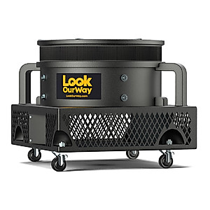 LookOurWay Air Dancers Inflatable Tube Man Blower - 1 HP Sky Dancer Blower for Wacky Waving Inflatable Tube Guy - Fits 18" Diameter Inflatable Puppet Dancer Attachments