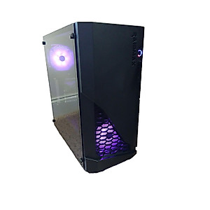 Centaurus Scorpius Gaming Computer - Intel i7-12700K 12-Core, Liquid Cooler, Radeon RX 7800 XT, 32GB RAM, 512GB NVMe SSD + 2TB HDD, Windows 11, WiFi, Glass, RGB | 4K VR Ready PC for Gamers