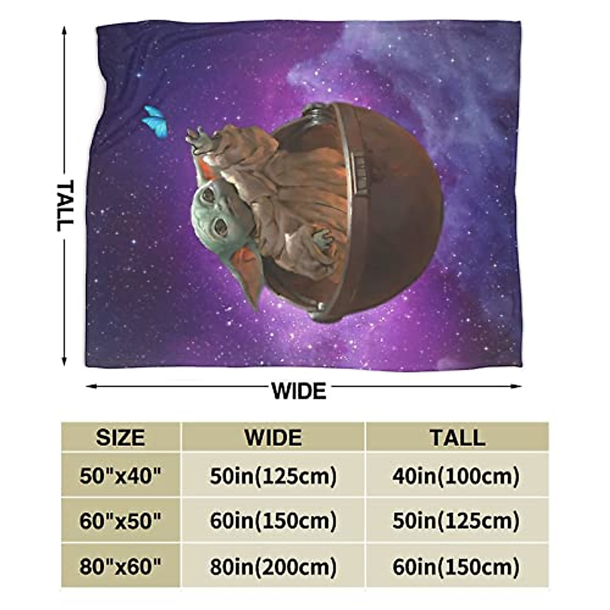 Cute Blankets Ultra-Soft Flannel Throw Blanket Warm Fuzzy Lightweight Blanket,Fluffy Cozy Plush Fleece Comfy Blanket for Couch Sofa Bed 50"X40"