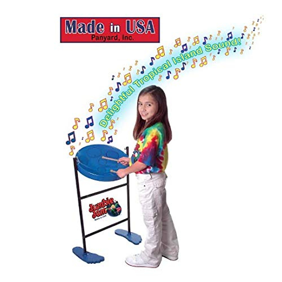 Panyard Steel Drum (1070) bundled with extra pair of sticks