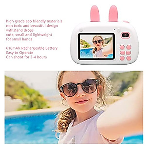 Children Digital Camera, Kids Camera Easy to Operate for Children Aged 3-10 for Birthday Gift