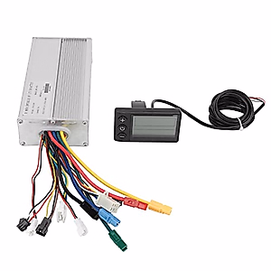 Bike Conversion Kit, 35A Low Level 1500W Electric Bike Controller with S866 LCD Display for Mountain Bike Scooter