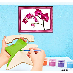 Bulk Acrylic Paint Sets For Kids, 24 Individual Sets of 12 Colored Paints a Glitter Paint and 2 Brushes, For Schools Clubs and Camps, Essential Craft Supplies for All Arts and Crafts Projects