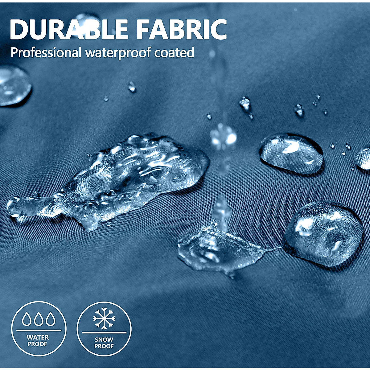 Little Donkey Andy Women's Ski Snowboarding Jacket Waterproof Warm Winter Windproof Mountain Snow Rain Coat Mosaic Blue XL