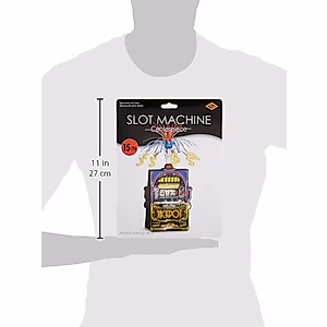 Slot Machine Centerpiece Party Accessory (1 count) (1/Pkg)