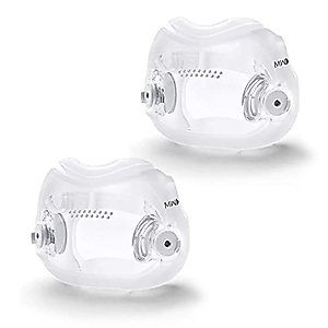 Roya Medical DreamWear Replacement Full Face Cushion Medium Wide, Pack of 2, 1.0 Count