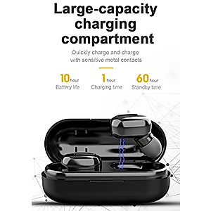 Invisible Earbuds Wireless Bluetooth Mini Ear Buds Tiny Waterproof Discreet Earphones Sleep Earbuds in Ear Hidden Earpiece Long Battery Life Headphones Smallest for Android iOS Sports Running Workout