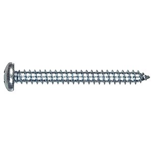 The Hillman Group 490199 Pan Head Phillips Sheet Metal Screw, 6 x 1-Inch , 14-Pack, zinc
