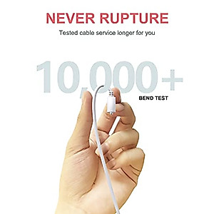 Bicmice Magnetic USB DC Charger Cable Replacement Charging Cord-(6mm/0.24in)