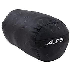 ALPS Mountaineering Wisp Sleeping Bag - Charcoal/Red