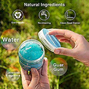 TICARVE Cleaning Gel for Car Cleaning Kit Detailing Putty Auto Cleaning Putty Detailing Gel Detail Tools Car Interior Cleaner Cleaning Slime Car Vent Cleaner (Orange Blue)