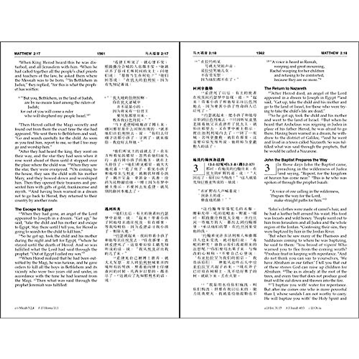 CUV (Simplified Script), NIV, Chinese/English Bilingual New Testament, Paperback, Red (Chinese Edition)