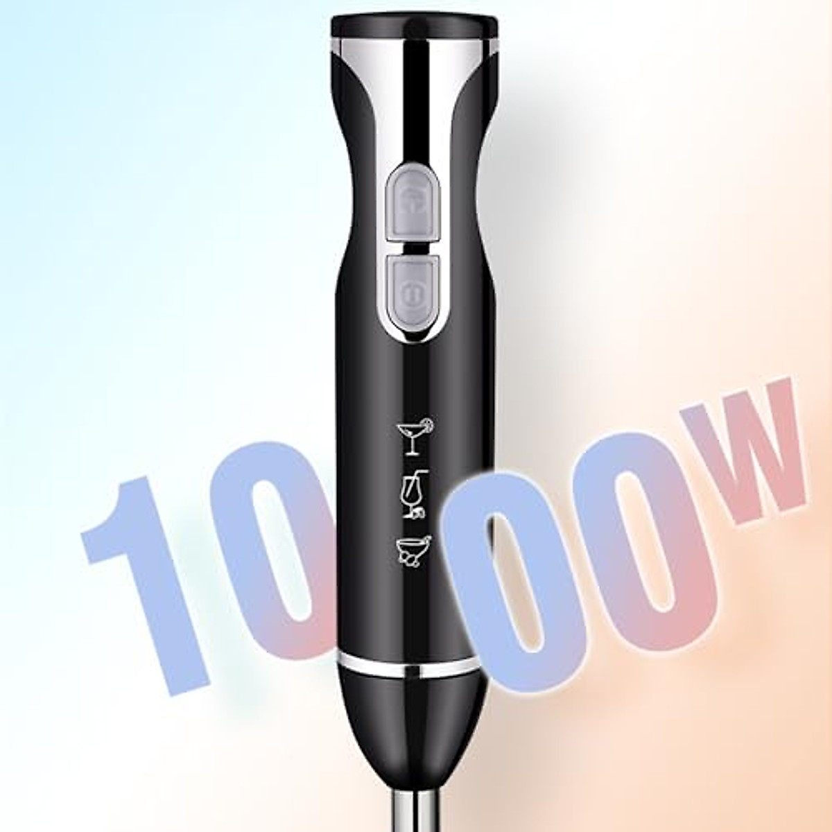 Kitchen Hand Blenders, Hand Blenders Food Blender, Powerful Mixer Grinder, Electric Stick Blender, Stick Mixer Hand Held Blender with Easy Control Grip, Sauce Mixer, Portable Food Processor