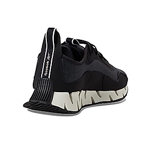 Reebok Women's Zig Dynamica Sneaker, Black/Chalk/Rose Gold, 5.5