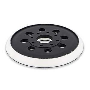 5" 8 Hole Hook and Loop Hard Sanding Backing Pad Replacement for Bosch RS035 - Fits ROS10 and ROS20VS Sanders