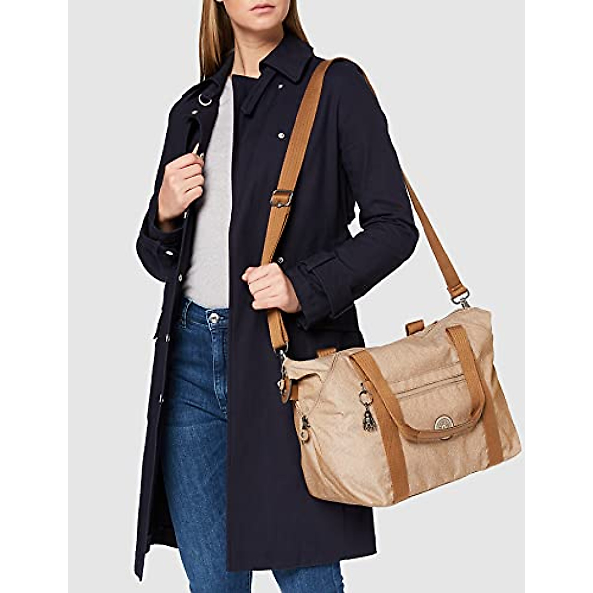 Kipling Art, Dotted D Beige