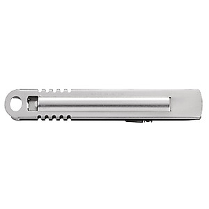 OLFA Self Retracting Safety Utility Knife (SK-14) - Multi-Purpose Stainless Steel Semi-Auto Box Cutter w/ Self Retractable Blade, Replacement Blades: OLFA SKB-2, SKB-2S, RSKB, & HOB Safety Blades
