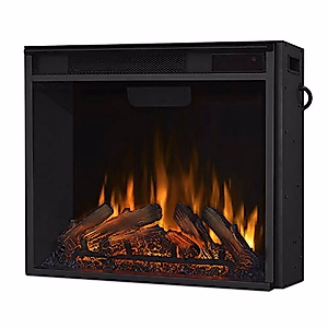 BOWERY HILL Traditional Wood Fireplace TV Stand for TVs up to 67" in Espresso