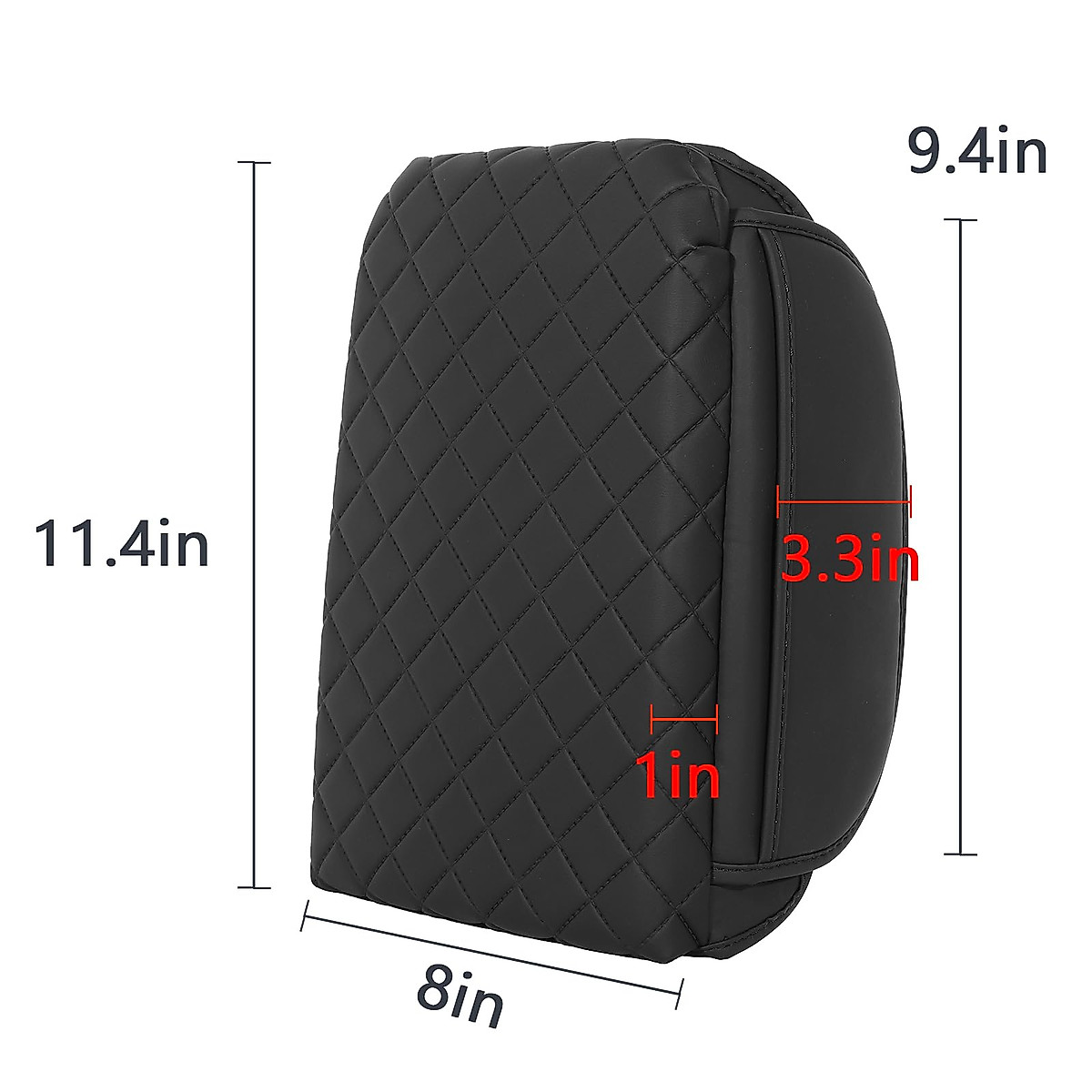 Console Cushion Cover for Toyota Tacoma 2016-2023 SR SR5 Off-Road PreRunner TRD-Sport pro Limited Tacoma Organizer Armrest Storage Box Cover Tacoma Interior Accessories