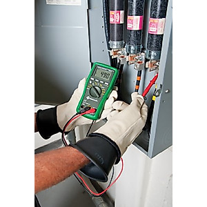 Greenlee - Dmm, 600V Ac/Dc, 10A, Cap,Temp, Elec Test Instruments (DM-45), Black