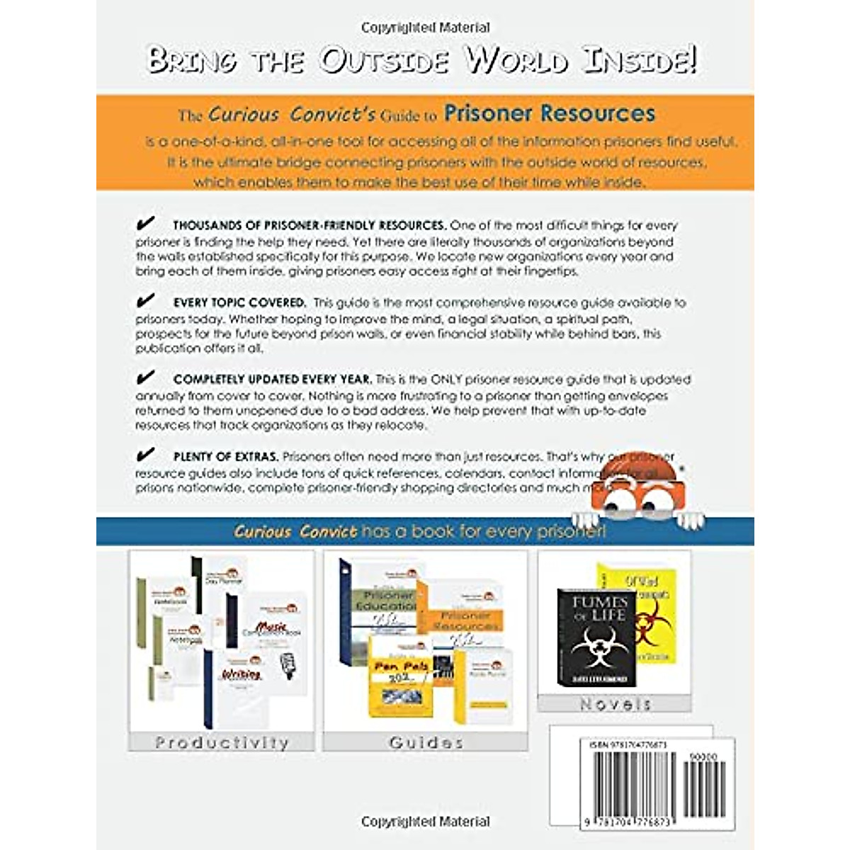 Curious Convict's Guide to Prisoner Resources (2020-2021): The Only Annually Updated Prisoner Resource Guide