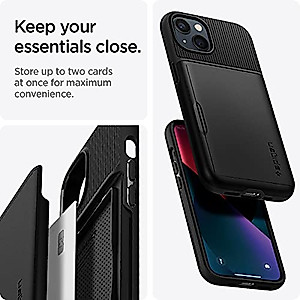 Spigen Slim Armor CS Designed for iPhone 13 Case (2021) - Black