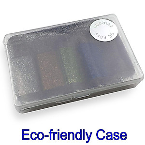 Ebamaz USB Flash Drives 2.0 Metal Key Pack of 5 Colors (512MB,Not GB,Smaller Than 1GB,Blank)