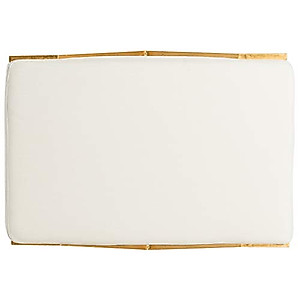 Safavieh Home Collection Luna Light Beige Greek Key Bench