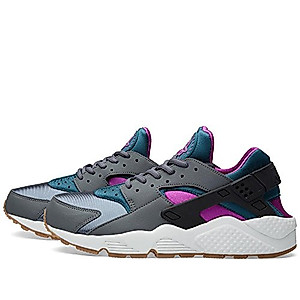 Nike Air Huarache Run Women's Running Shoes Dark Grey/Teal 634835-016 (6.5 B(M) US)
