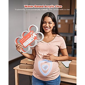 MUNBYN Packing Tape, Heavy Duty Shipping Tape with Total 360 Yards, 2.7mil, 1.88" *60 Yard(Per Rolls) Great for Shipping Packing Moving Mailing Office Storage, Clear Tape Refill for Dispenser