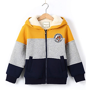 Bumeex Baby Toddler Boy's Jacket Hoodie Sweatshirt 2t Yellow