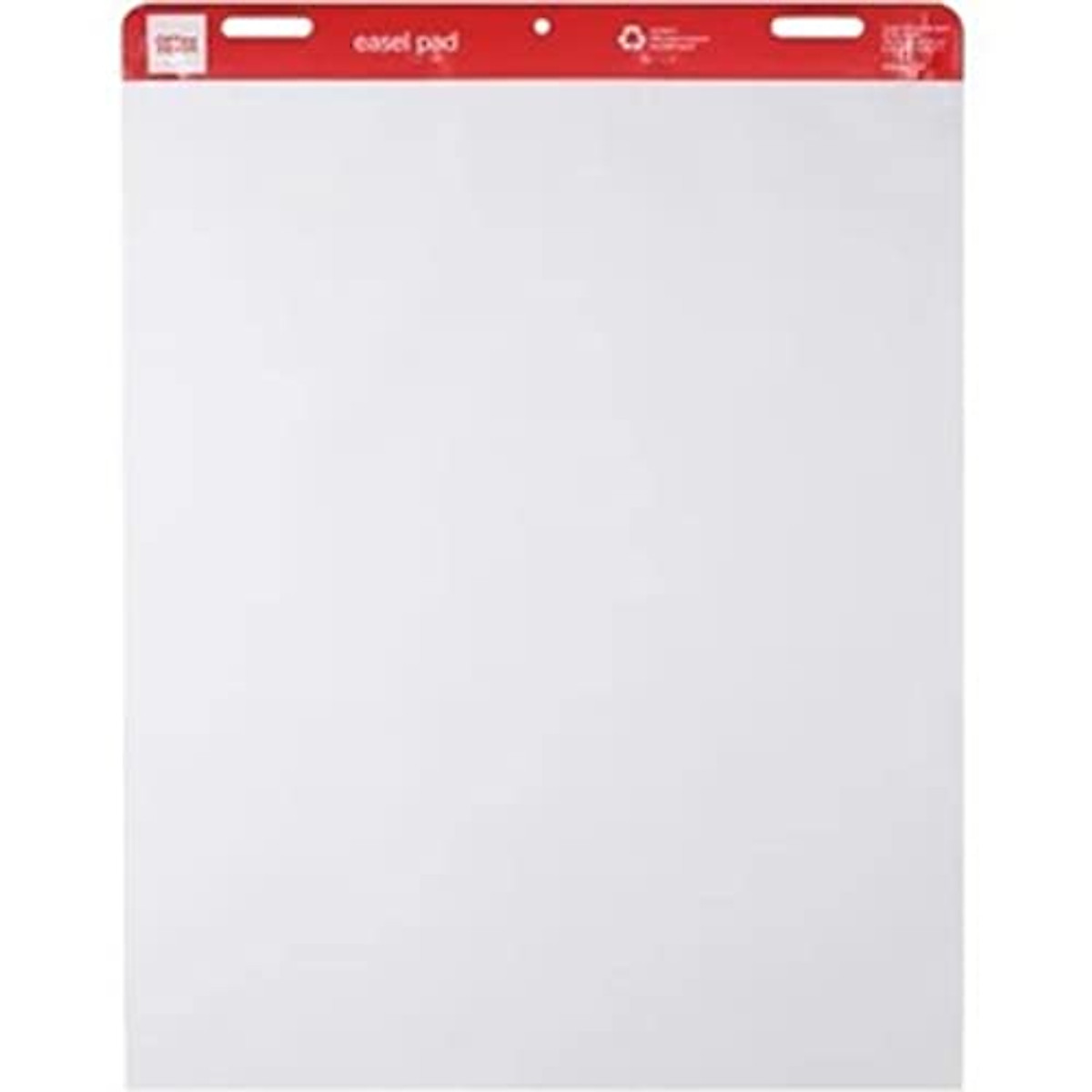 Office Depot® Brand Easel Pads, 27" x 34", 50 Sheets, 30% Recycled, White, Pack Of 2