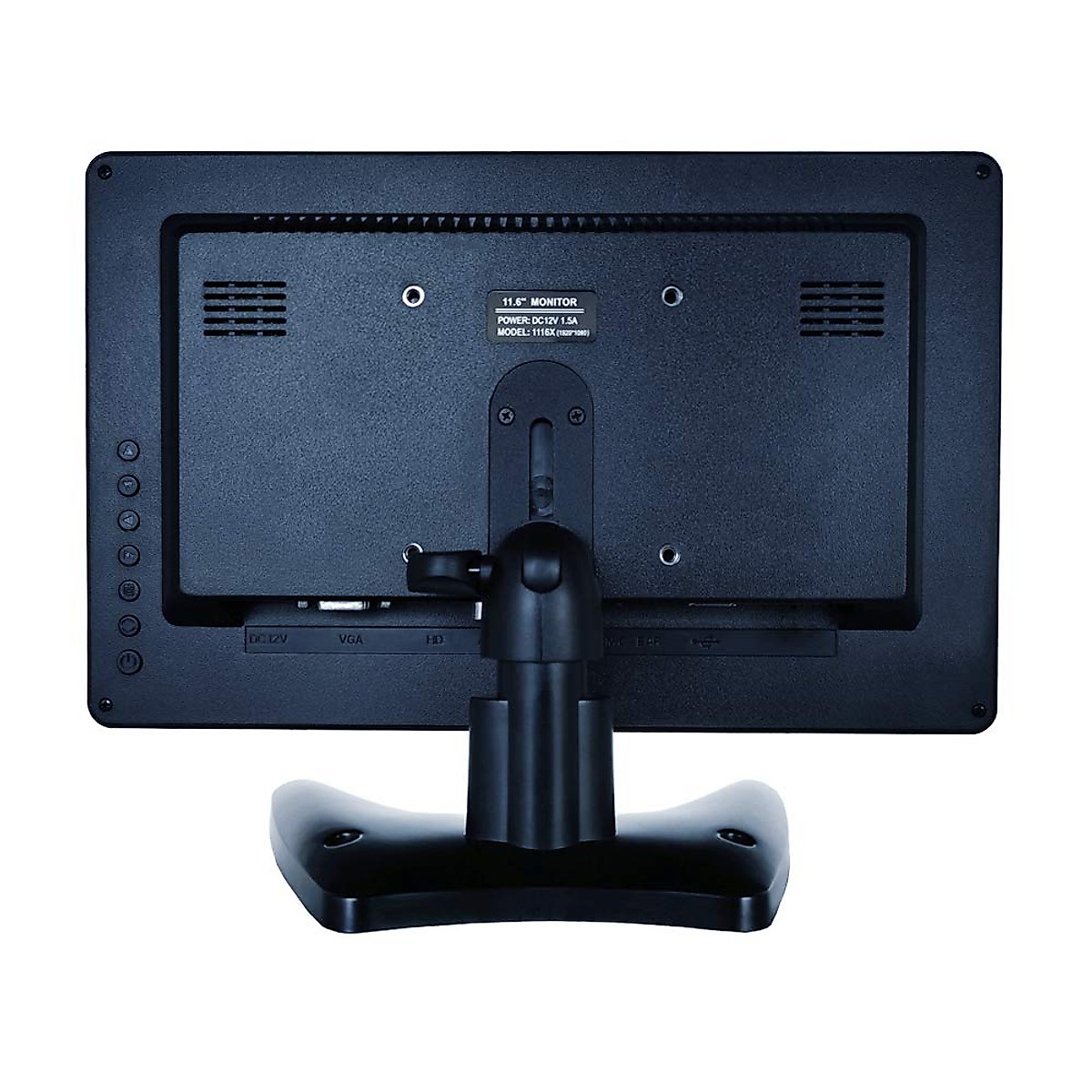 iChawk 11.6" 12" inch Monitor 1920x1080p 16:9 IPS LCD Widescreen HDMI-in VGA Built-in Speaker Plastic Shell Monitor PC Display, PS3, 4 for Ordering POS Machine Industrial Medical Equipment W116PN-253