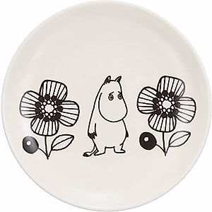 山加商店 Yamaka Shoten Moomin MM1400-52 Moomin Valley Plate, 6-Piece Set, Microwave, Dishwasher Safe, Moomin Goods, Scandinavian, Mother's Day, Gift, Tableware, Gift, Wedding Gift, Made in Japan