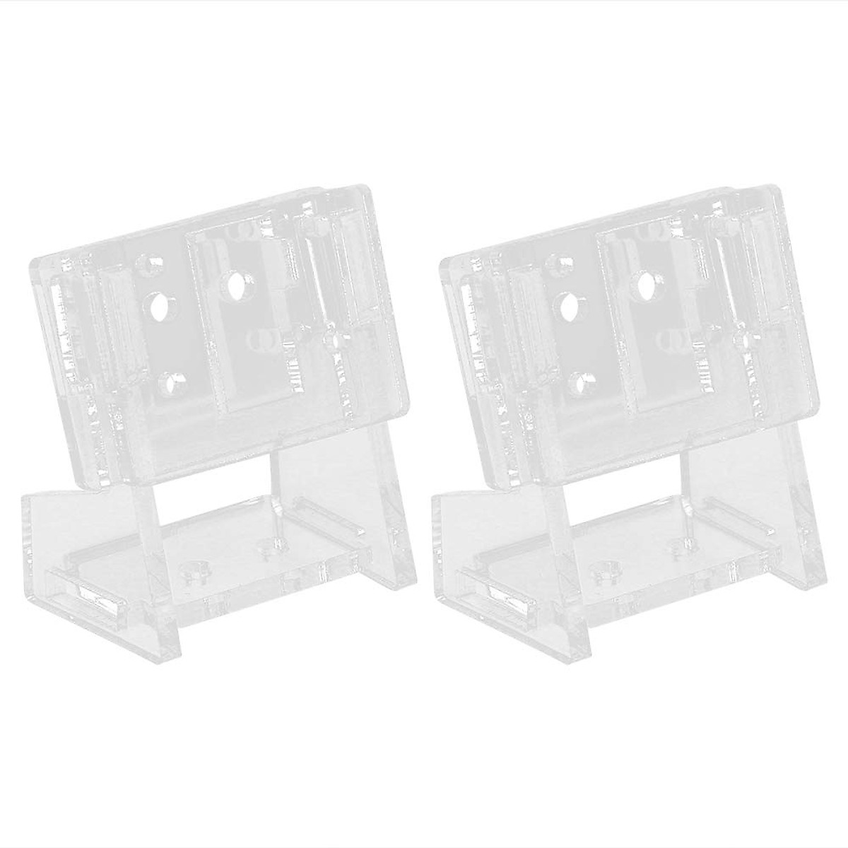 Acrylic Bracket for Raspberry Pi, Protective Case LCD Display Screen Holder Stand Cover for Raspberry Pi 8MP Camera(2pcs)
