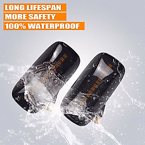 Hacreyatu For-Nissan Skyline R34 Almera N15 N16 Pulsar Maxima QX Sunny G10 Primera P11 P12 Car Led Dynamic Side Marker Turn Signal LightLed (Clear)