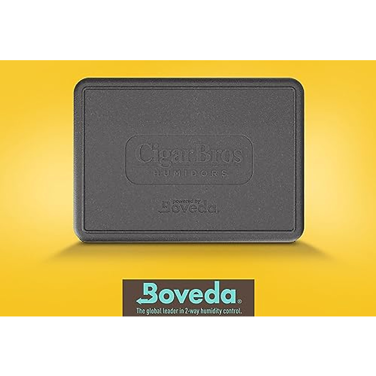 CigarBros + Boveda Personal Humidor: Precise Humidity. Steady Temperature. Holds up to 80 Cigars!