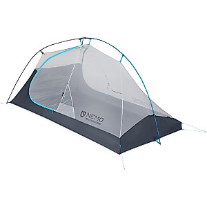 Nemo Hornet Elite OSMO Ultralight Backpacking Tent, Aluminum/Stormy Night, 2 Person