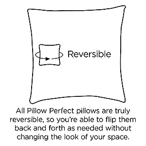 Pillow Perfect Outdoor/Indoor Lemon Tree Round Corner Chair Cushion, 1 Count (Pack of 1), Yellow